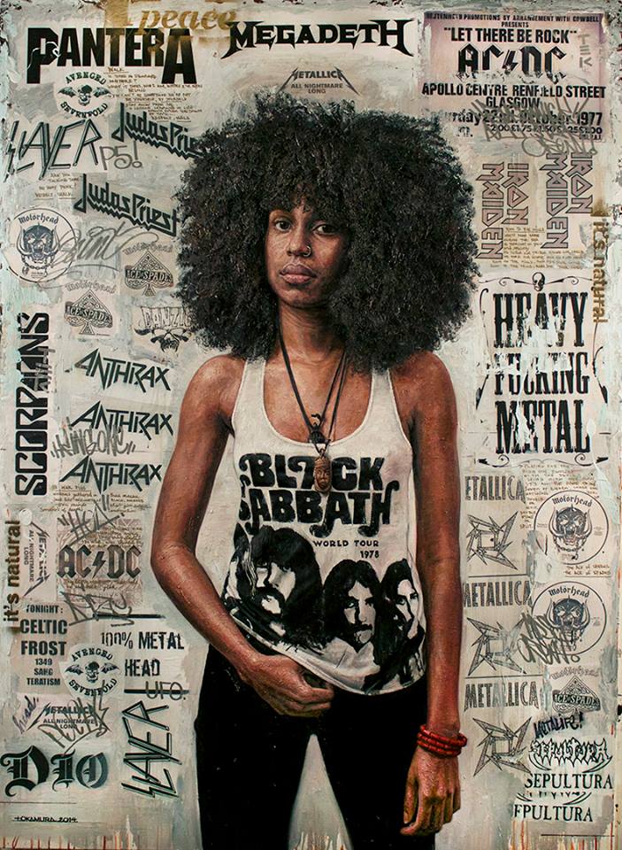 Art:Tim Okamura 'Metal Head' | SNOBETTE