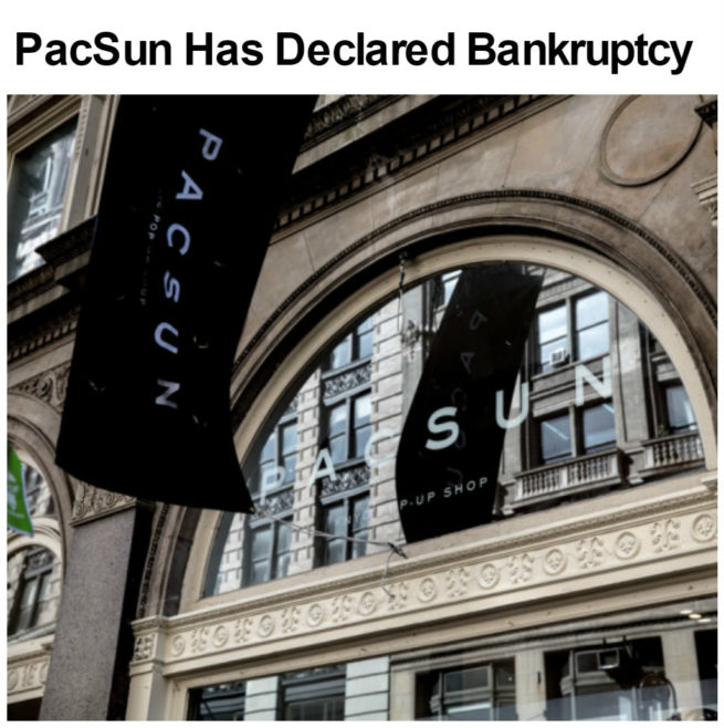 PacSun Has Declared Bankruptcy | SNOBETTE