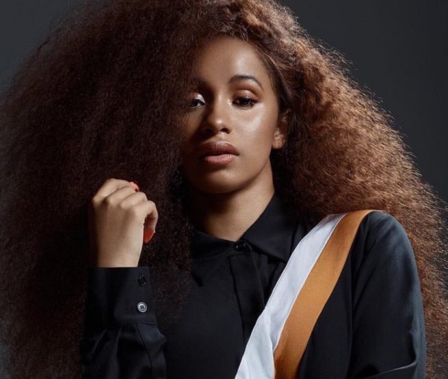 Cardi B Goes For A Chic New Look