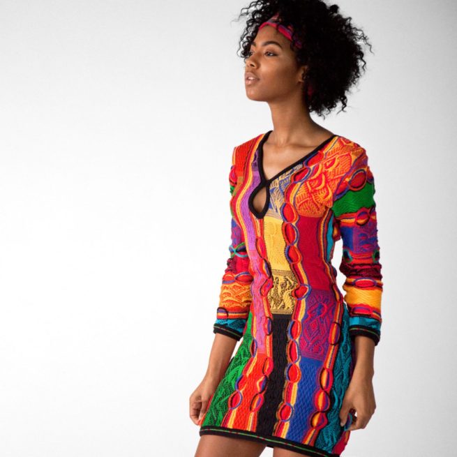 Coogi ready to hypnotize with two sexy knit dresses for fall 2017