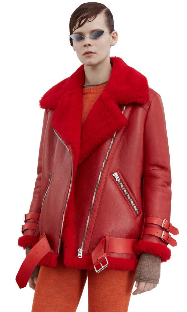 Acne Studios Launches Red Velocite Jacket For Holiday 2016