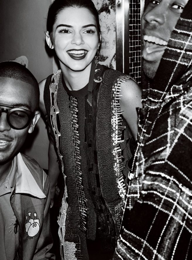 Kendall & Tyler the Creator star in bright & bouncy shoot for Vogue ...