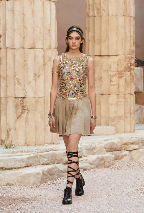 Chanel's Shout Out to Ancient Greece Contains a Message and a Warning