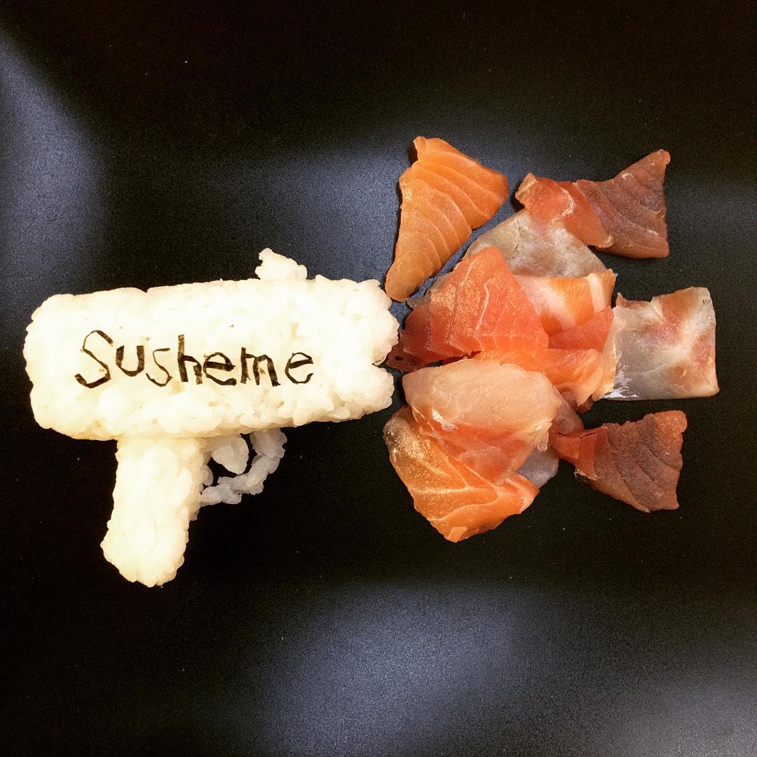 Milan-Based Sushi Chef Feeds his Creative Side with Sushi-Shaped ...