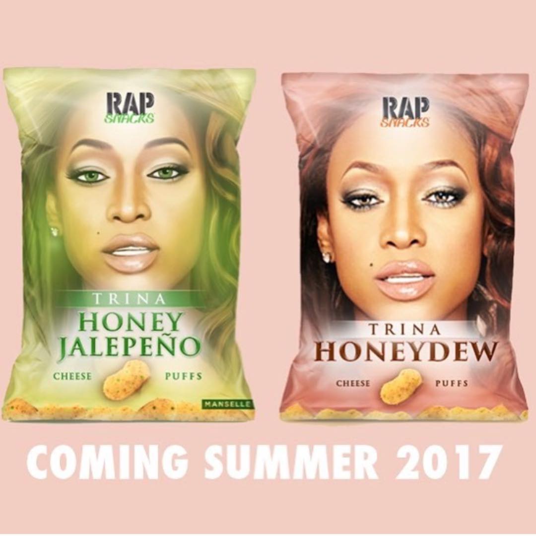 Rapper Trina Is Bestowed With Her Own Sweet And Spicy Rap Snack