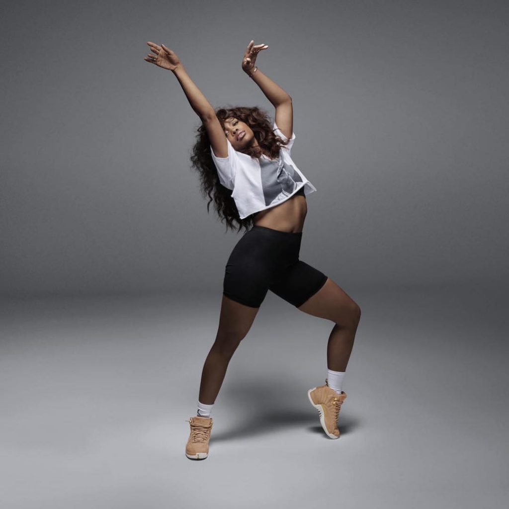 SZA Taps Into Her Inner Gymnast For Jordan Photo Set