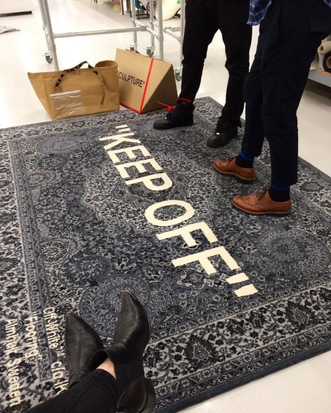 Additional Images Of Ikea And Virgil Abloh's Collaborative Carpets Emerge