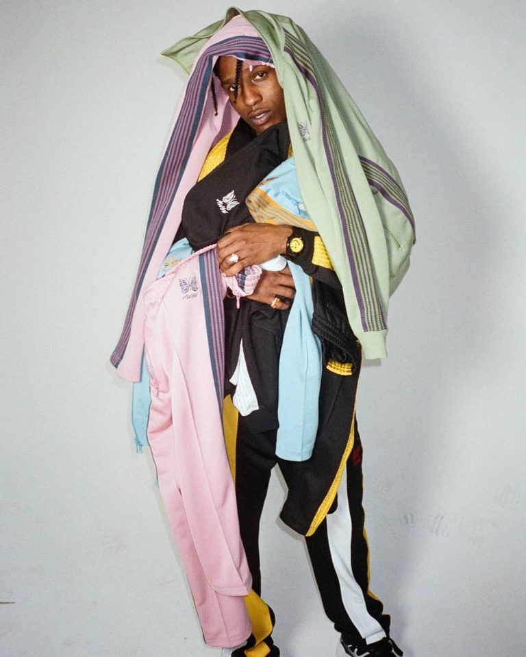 ASAP Rocky Reveals Colorful AWGE And Needles Tracksuit Capsule