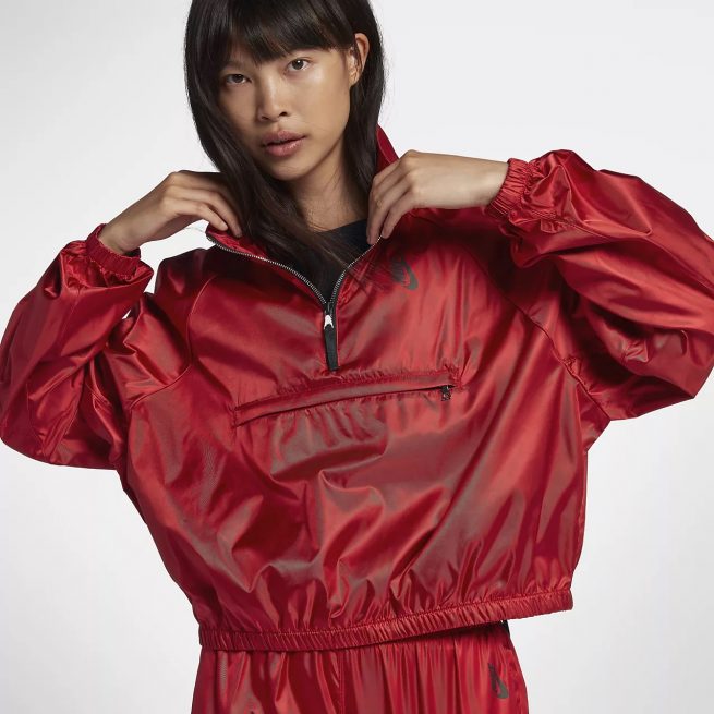 NikeLab Makes Bloody Moves With Red Bomber And Track Pants