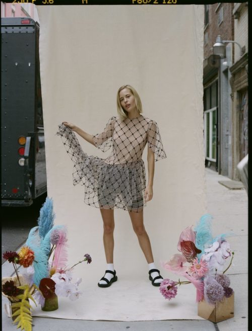 Sandy Liang Plays Up Lower East Side Cool Girl Vibes For Spring 2019