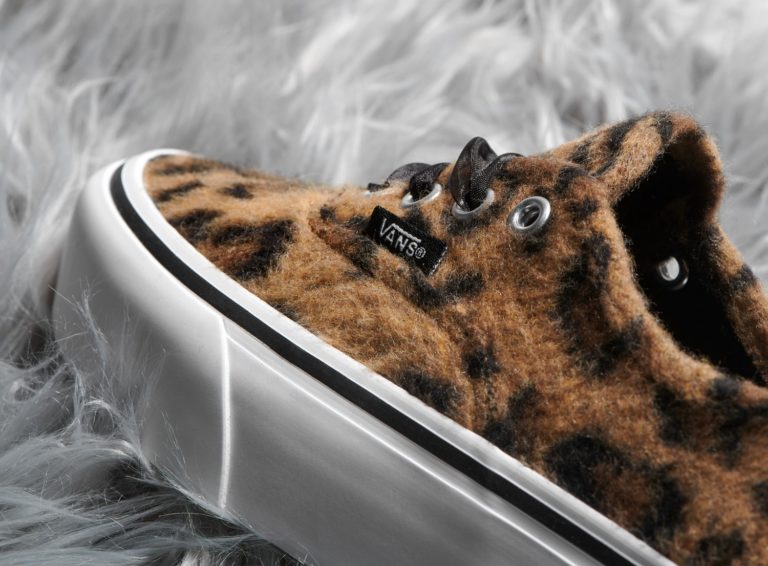 Vans Provides Authentic Platform And Slip-On A Fuzzy Leopard Make Over