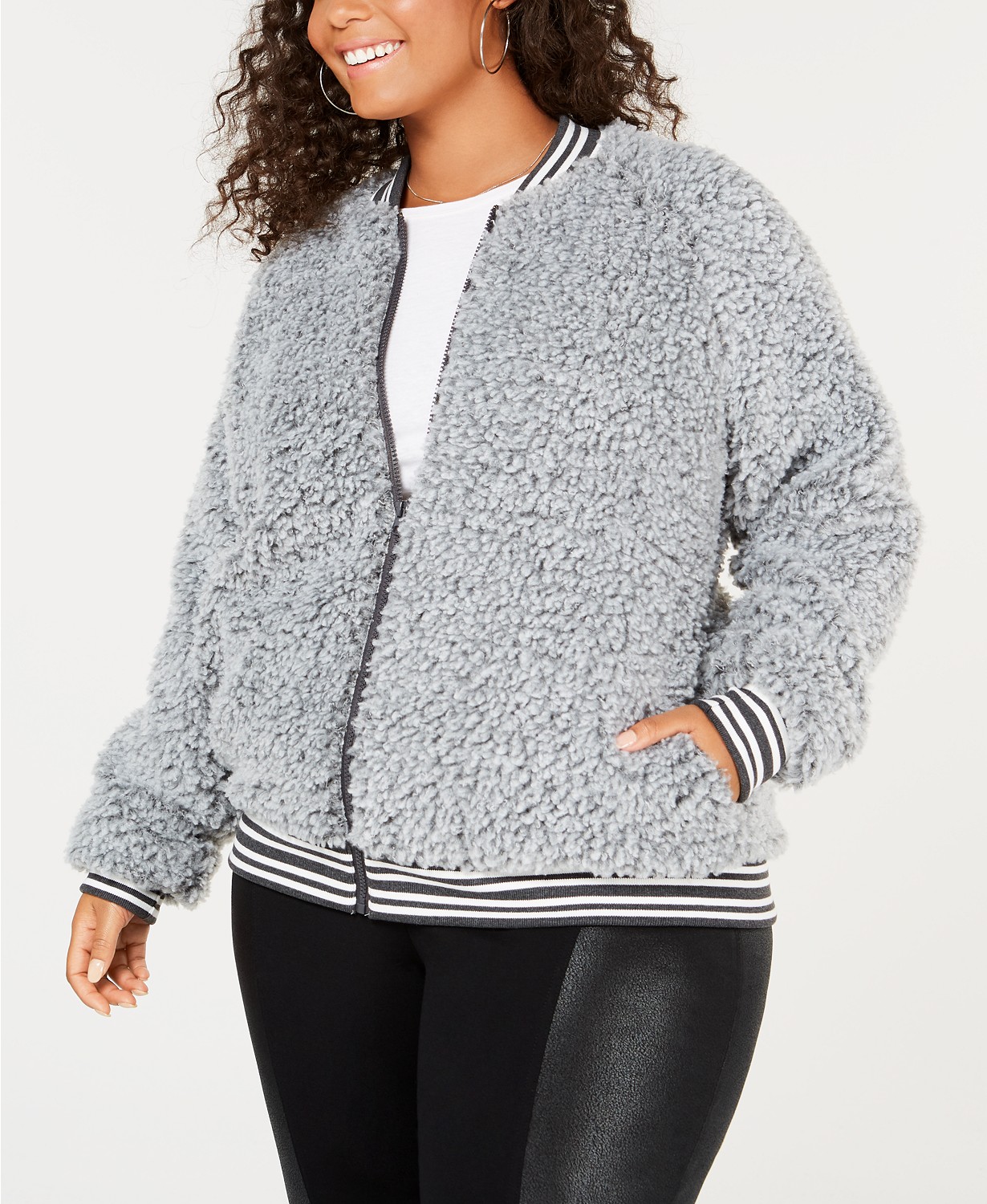 Fuzzy Fleece Coats To Warm Up To This Winter | SNOBETTE