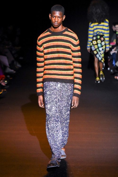 Ashish Makes A Big Sequin And Hair Statement For Fall 2019
