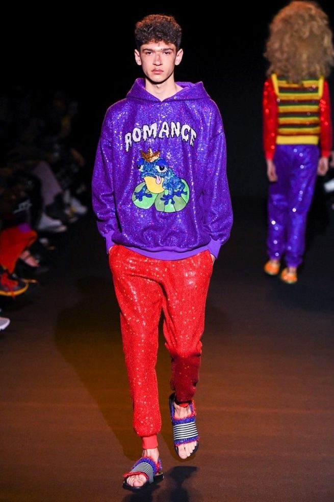 Ashish Makes A Big Sequin And Hair Statement For Fall 2019