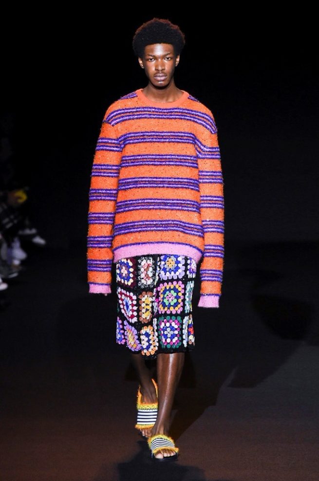 Ashish Makes A Big Sequin And Hair Statement For Fall 2019