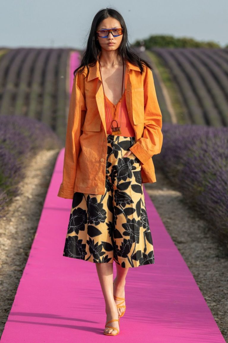 Jacquemus Blows Everyone Away With Field Of Flowers Runway | SNOBETTE