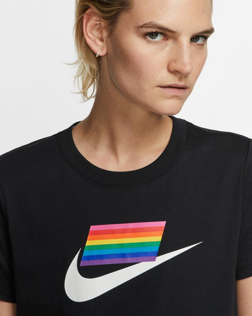 Nike Brings Back Original Eight-Color Flag For Pride Month | SNOBETTE