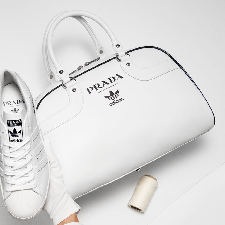 Adidas And Prada Unveil Collaborative Superstar And Bowling Bag | SNOBETTE