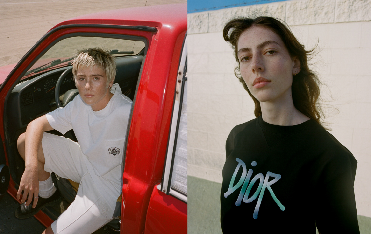 Maxfield Provides A Breezy Beach Side View Of Dior And Shawn Stussy's ...