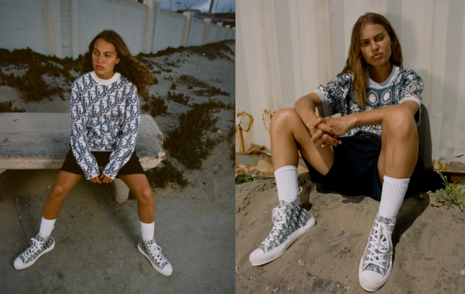 Maxfield Provides A Breezy Beach Side View Of Dior And Shawn Stussy's ...