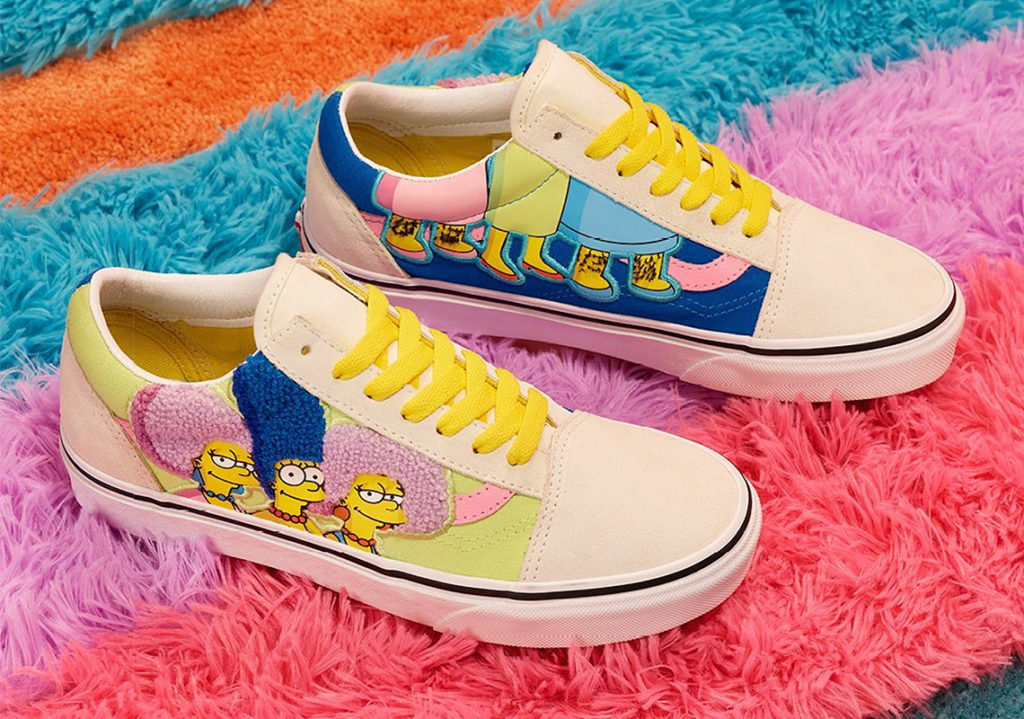 The Gangs All Here For Vans And The Simpsons Colorful Fall 2020 Capsule ...