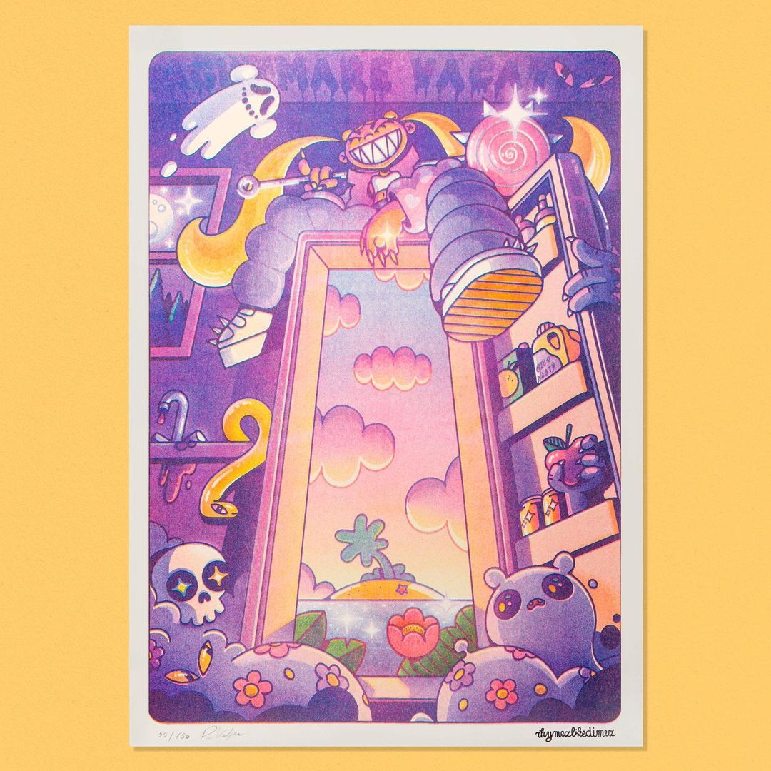 Rico Nasty And Rhymezlikedimez Drop 'Nightmare Vacation' Figurine And Print