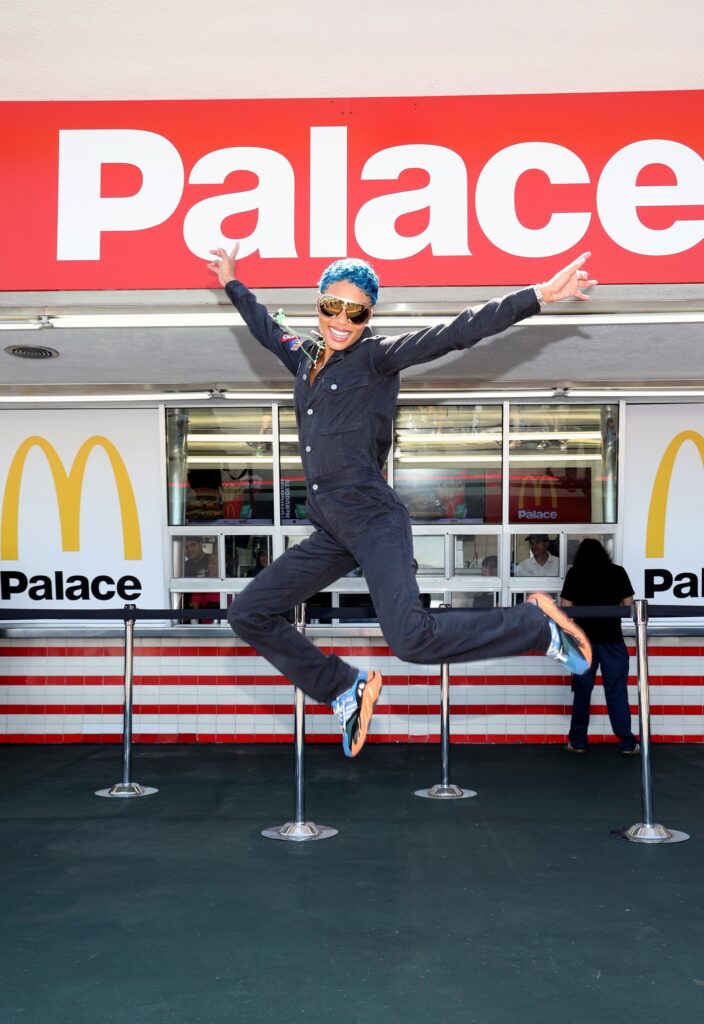 Coi Leray Pops By McDonald's And Palace Skateboards Pop Up In Los Angeles