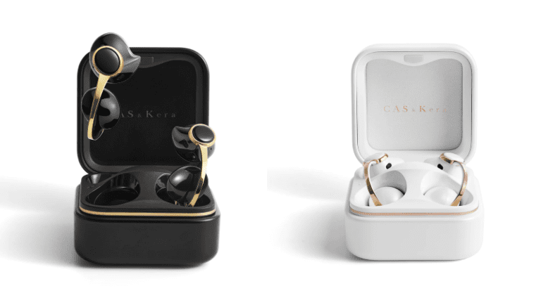 CAS & Kera Upgrade Earbuds With Jeweled EarKRON Ear Cuffs | SNOBETTE