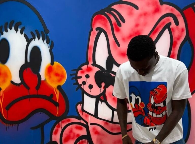 Nigerian Artist Slawn Breaks Out On Artsy's 2024 Market Report | SNOBETTE